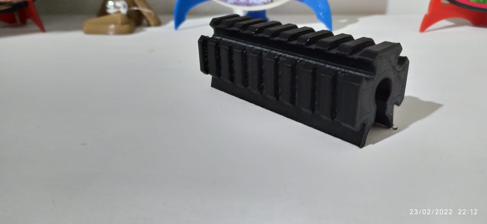 STL file over the barrel of the PR900w rail, sobre cano da PR900 👽 ...