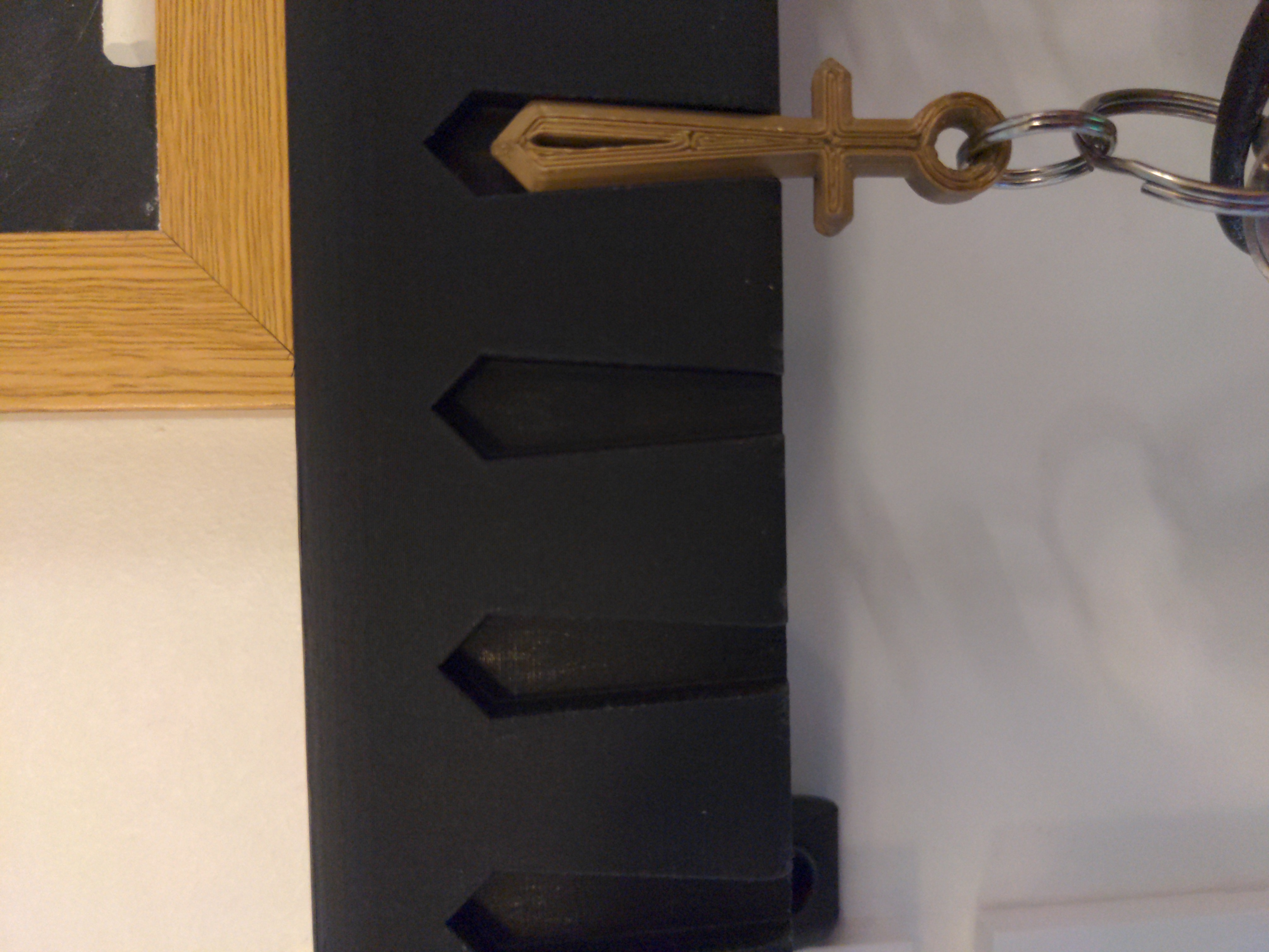 🔑 Key ring holder・Free STL File for ・Cults