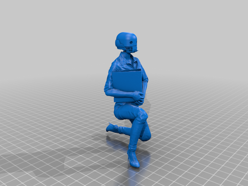 Free 3D file Poses for Star Wars bot Mei ⭐ ・3D print model to download ...