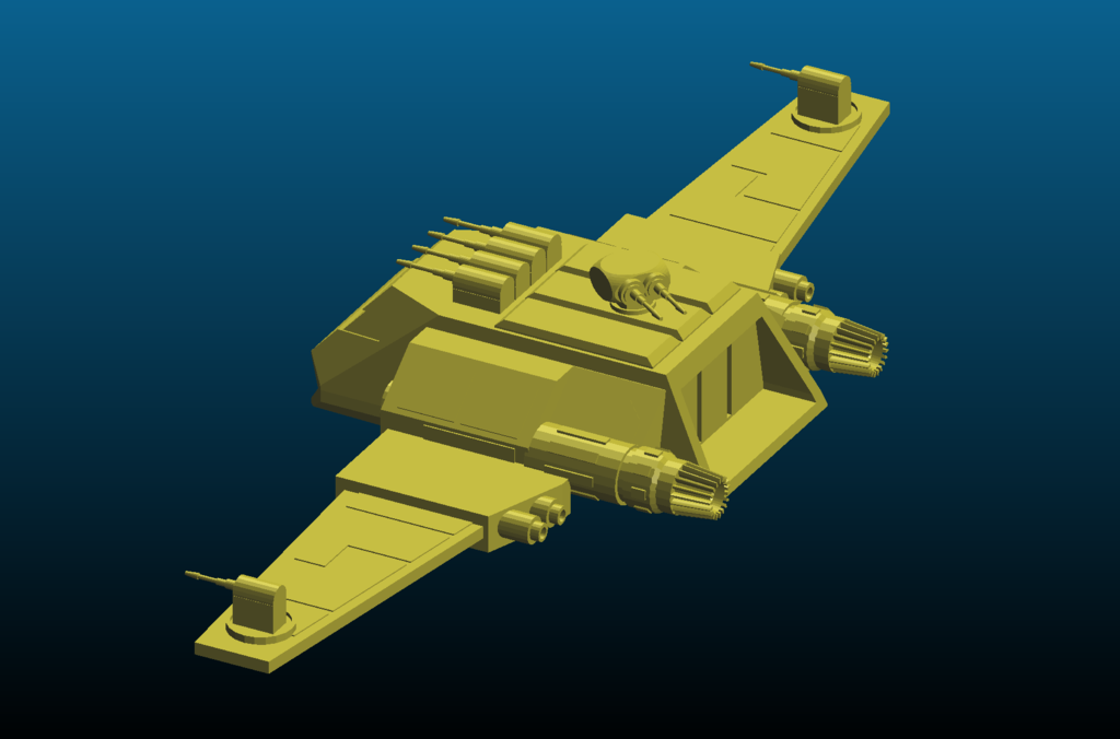 ⭐ G9 Rigger - class modified light freghter - Remix・Free STL File for ...