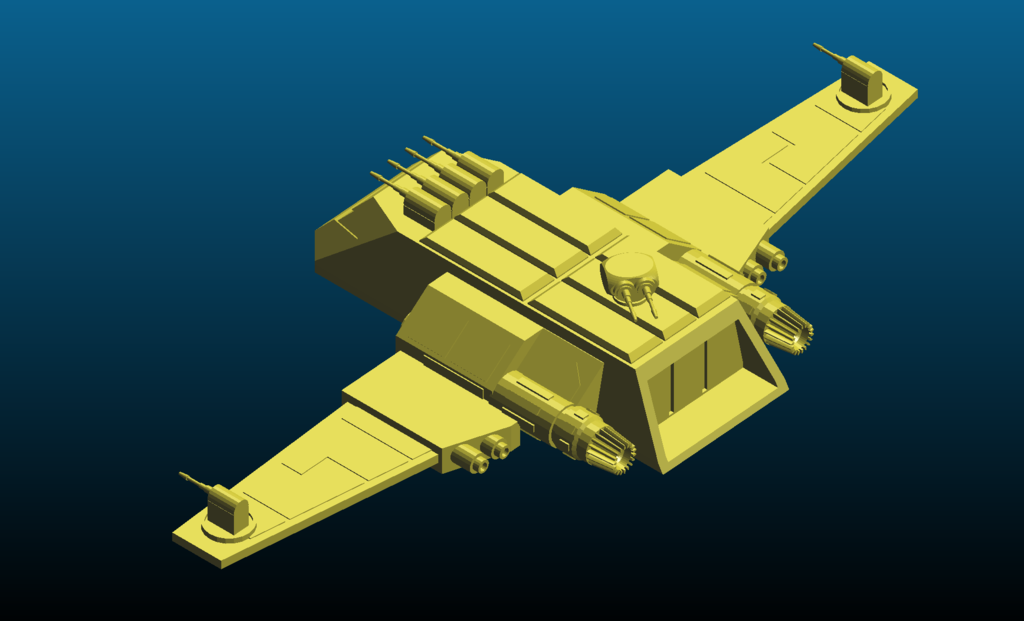 ⭐ G9 Rigger - class modified light freghter - Remix・Free STL File for ...