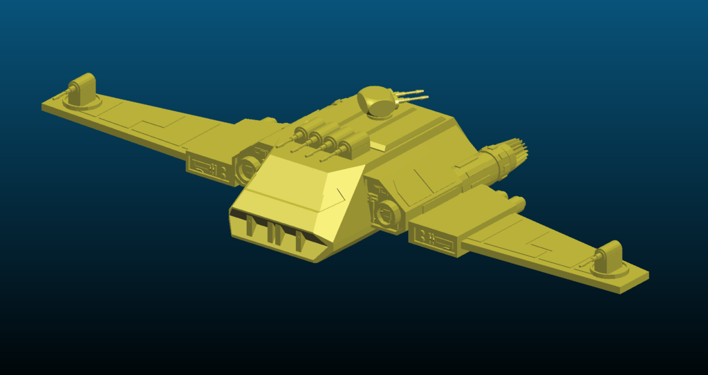 ⭐ G9 Rigger - class modified light freghter - Remix・Free STL File for ...