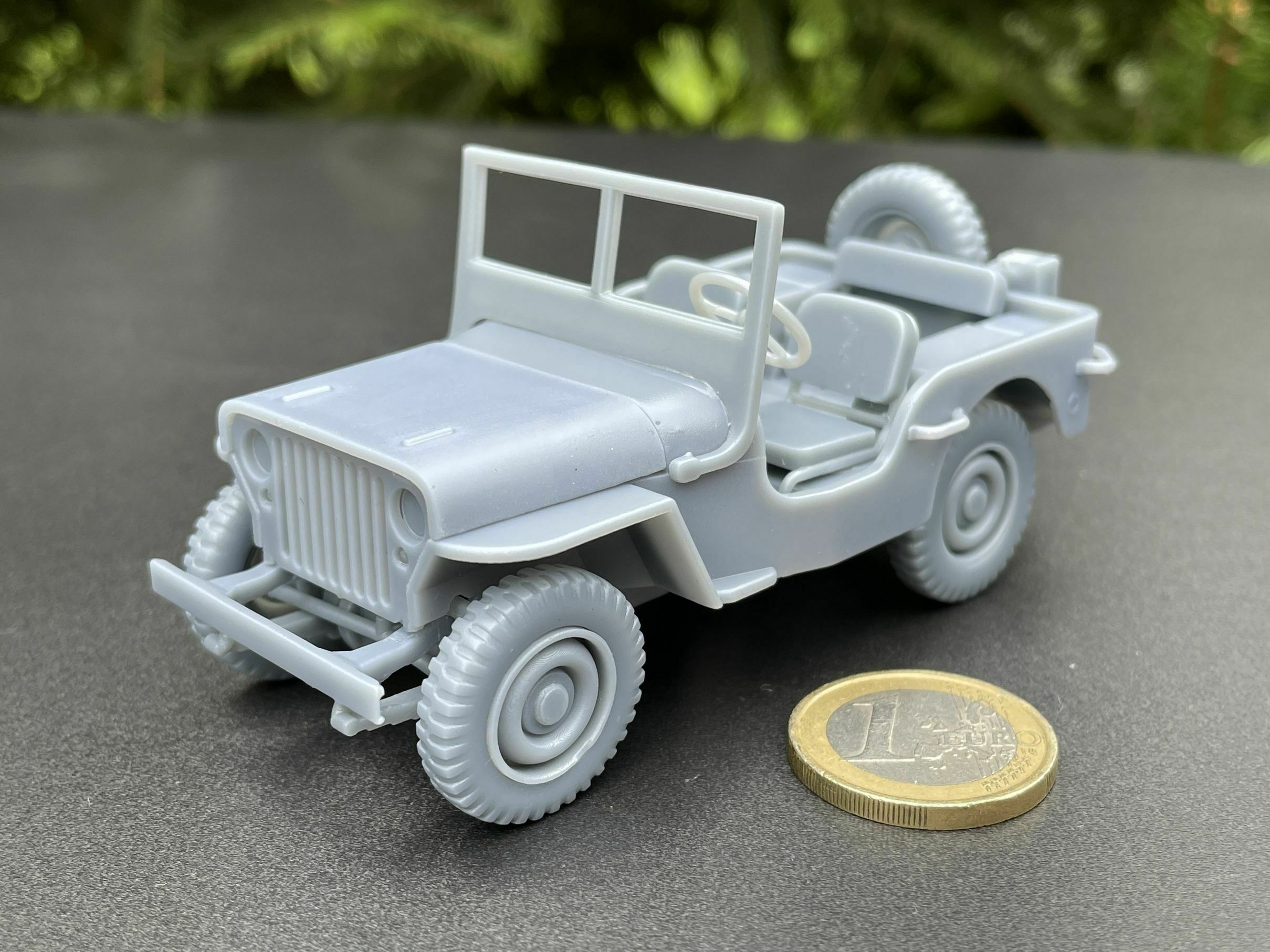 3D file Jeep Willys - detailed 1:35 scale model kit 🚚 ・3D printer ...