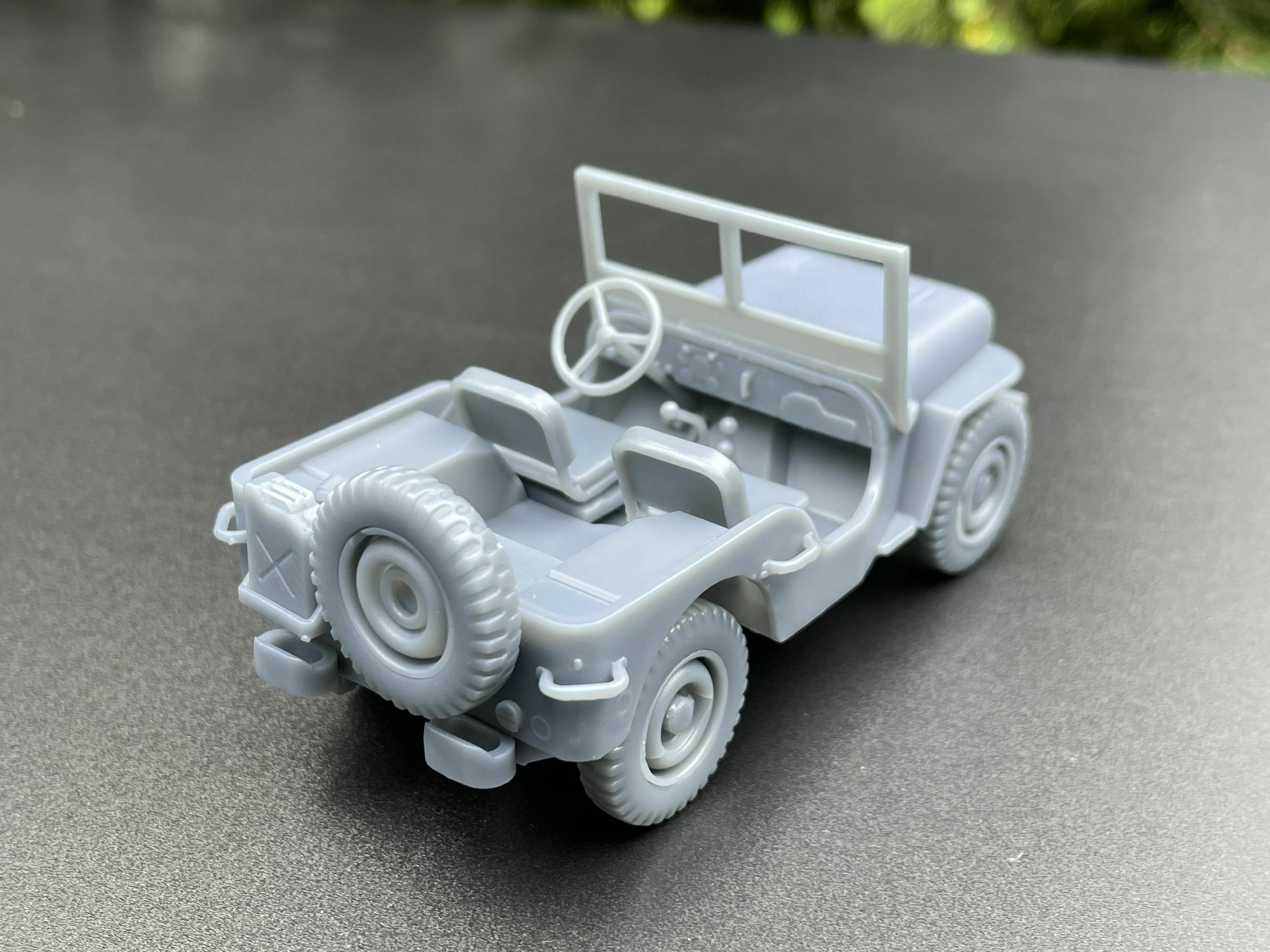 3D file Jeep Willys - detailed 1:35 scale model kit 🚚 ・3D printer ...