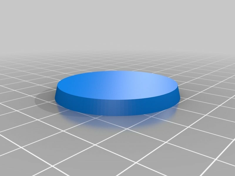 🕍 40mm Cracked Temple wargaming bases・Free STL File for ・Cults