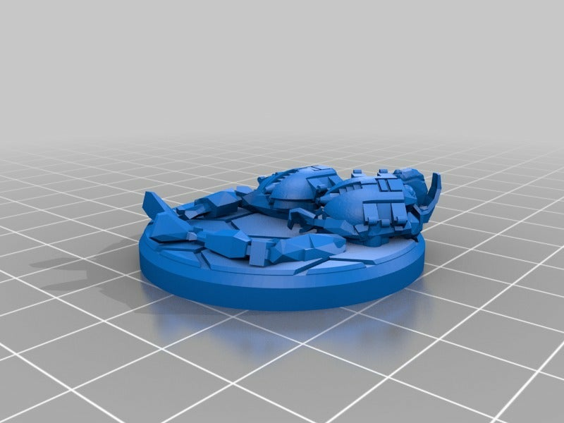 Free STL file Scarab swam on base 🎲 ・3D print design to download・Cults