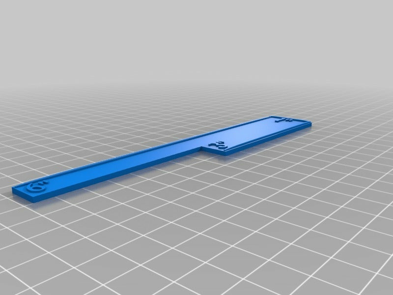 Free STL file Imperial Range Ruler 📏 ・3D printing design to download・Cults