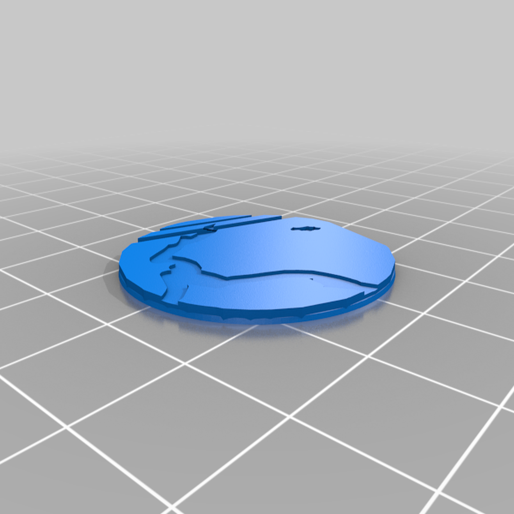 Free STL file 32mm Cracked temple base toppers 🕍 ・3D printer model to ...