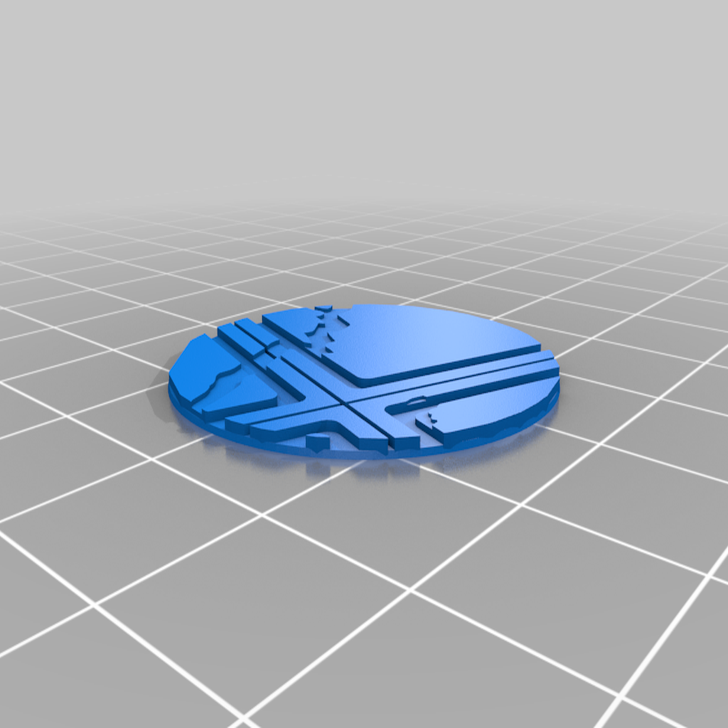 Free STL file 32mm Cracked temple base toppers 🕍 ・3D printer model to ...