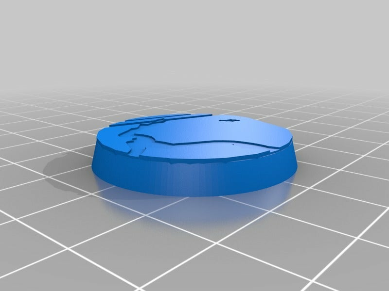 🕍 32mm Cracked Temple bases・Free STL File for ・Cults