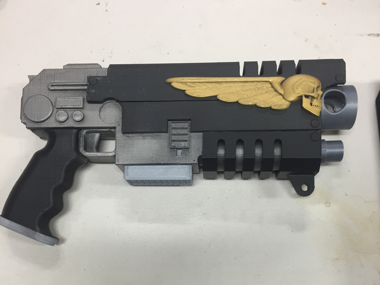 3D print Absolver Bolt Pistol・Cults