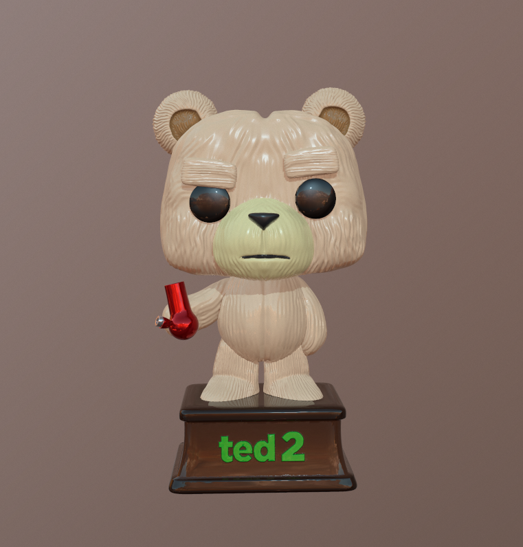 STL file Ted Bear 🐻 ・Model to download and 3D print・Cults