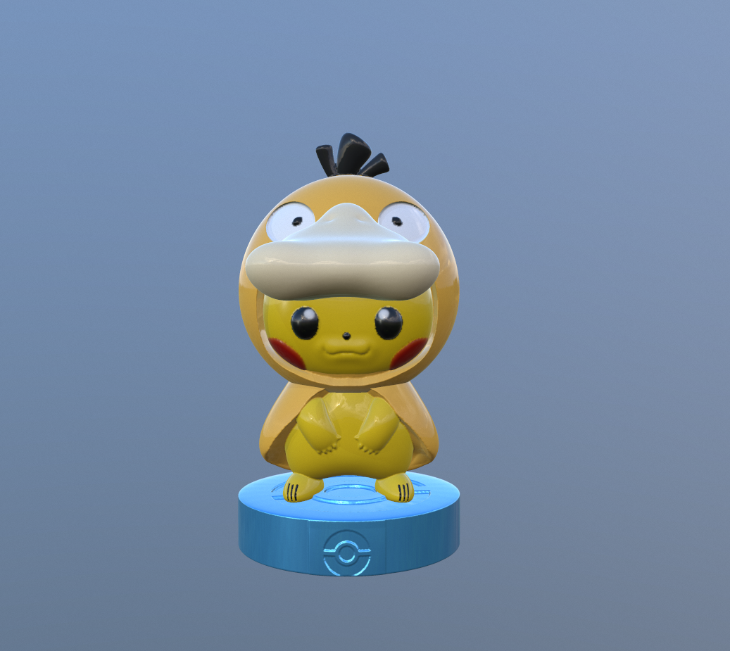 Archivo STL PIKYDUCK 🐉 ・Modelo para descargar e imprimir en 3D・Cults