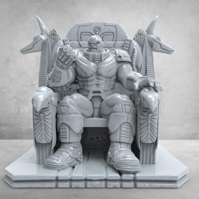 STL file Apocalypse on Throne 🦹・3D printable model to download・Cults
