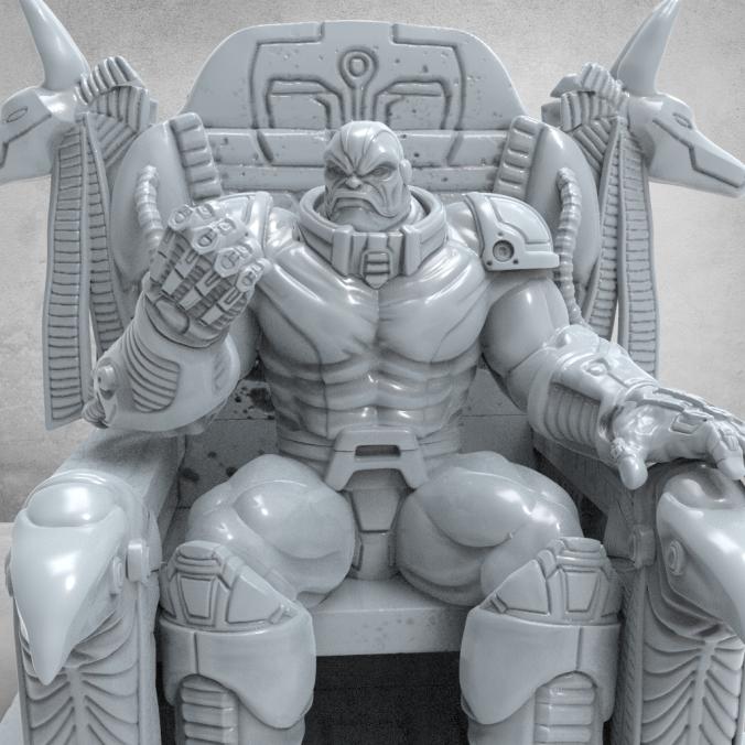 STL file Apocalypse on Throne 🦹・3D printable model to download・Cults