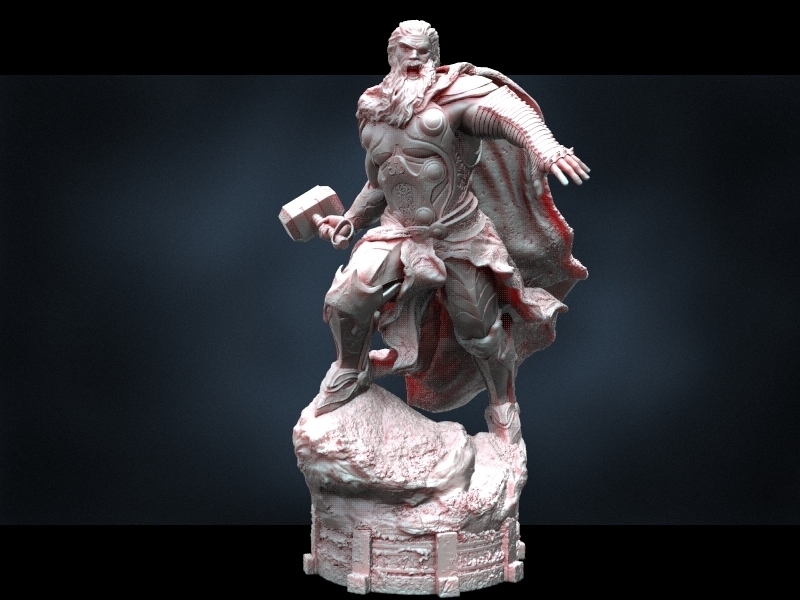 STL file Old Thor 👴 ・Model to download and 3D print・Cults