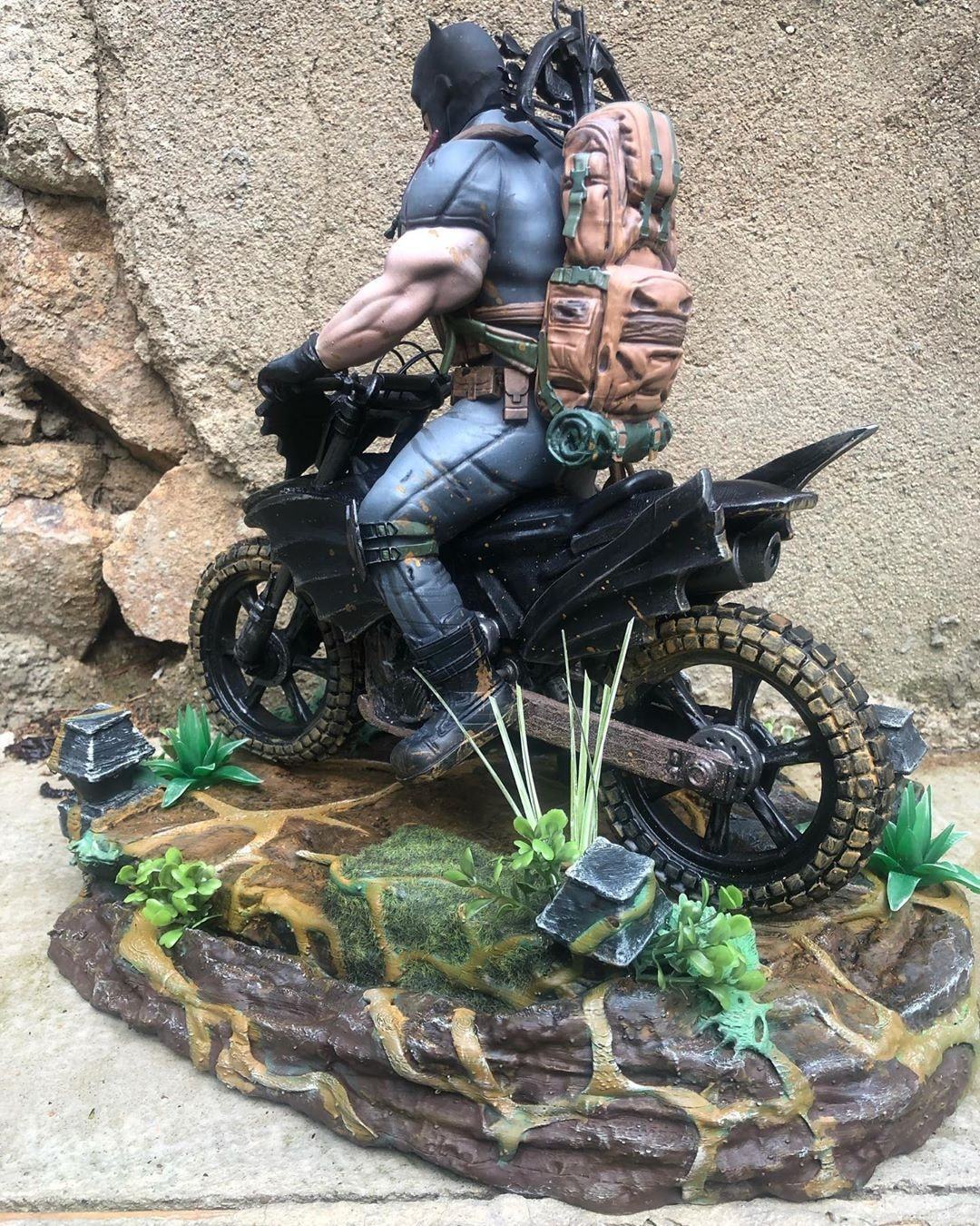 Archivo STL BATMAN MOTOCICLISTA 🚗 ・Modelo para descargar y imprimir en ...