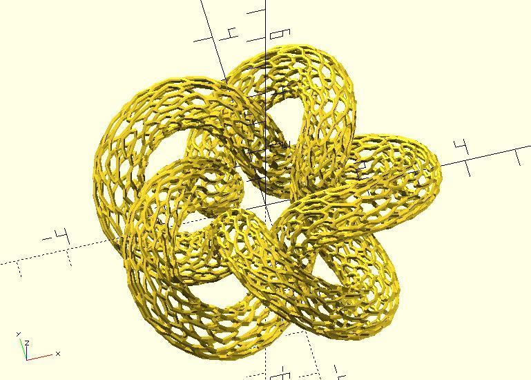 Free STL file Hollow-out torus knot 🪢 ・3D printable design to download ...