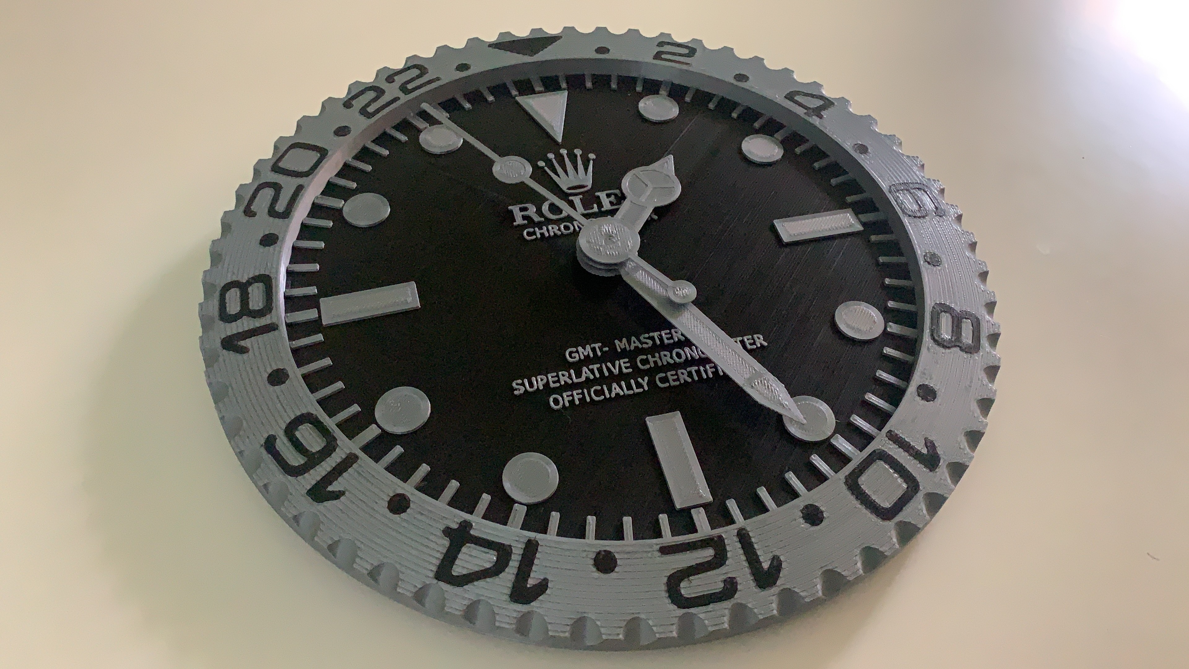 📱 Rolex wall・Free 3D File for ・Cults