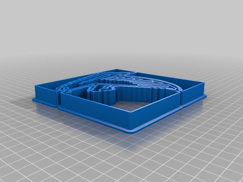 🍪 Falcons cookie cutter・Free STL File for ・Cults