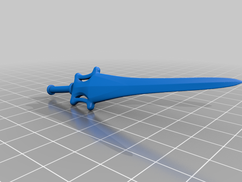 🗡️ 1:18 SWORD OF GRAYSKULL・Free STL File for ・Cults