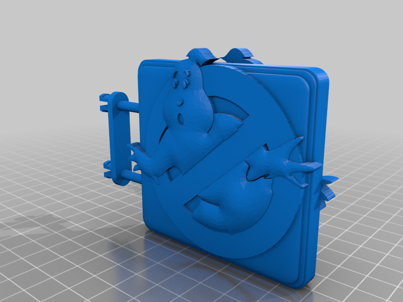 🎲 Ghostbusters Firehouse sign・Free STL File for ・Cults