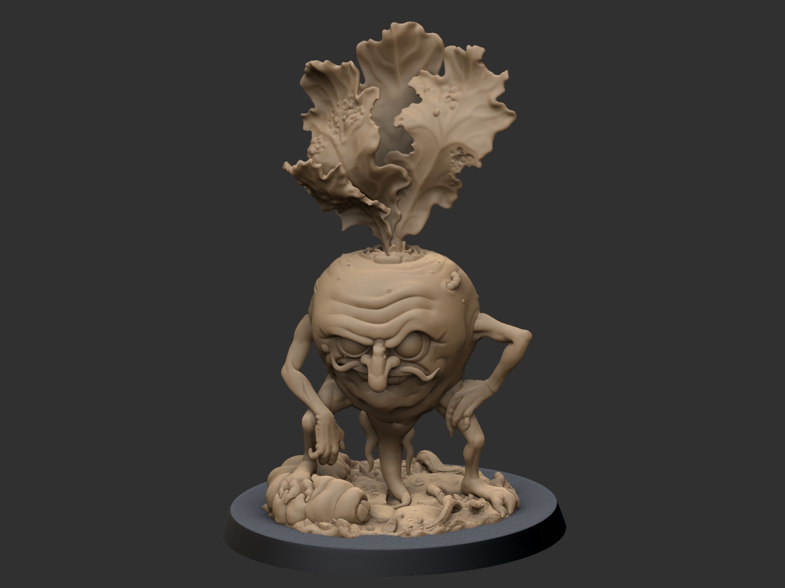 3D file Old_One Turnip 👹 ・Template to download and 3D print・Cults