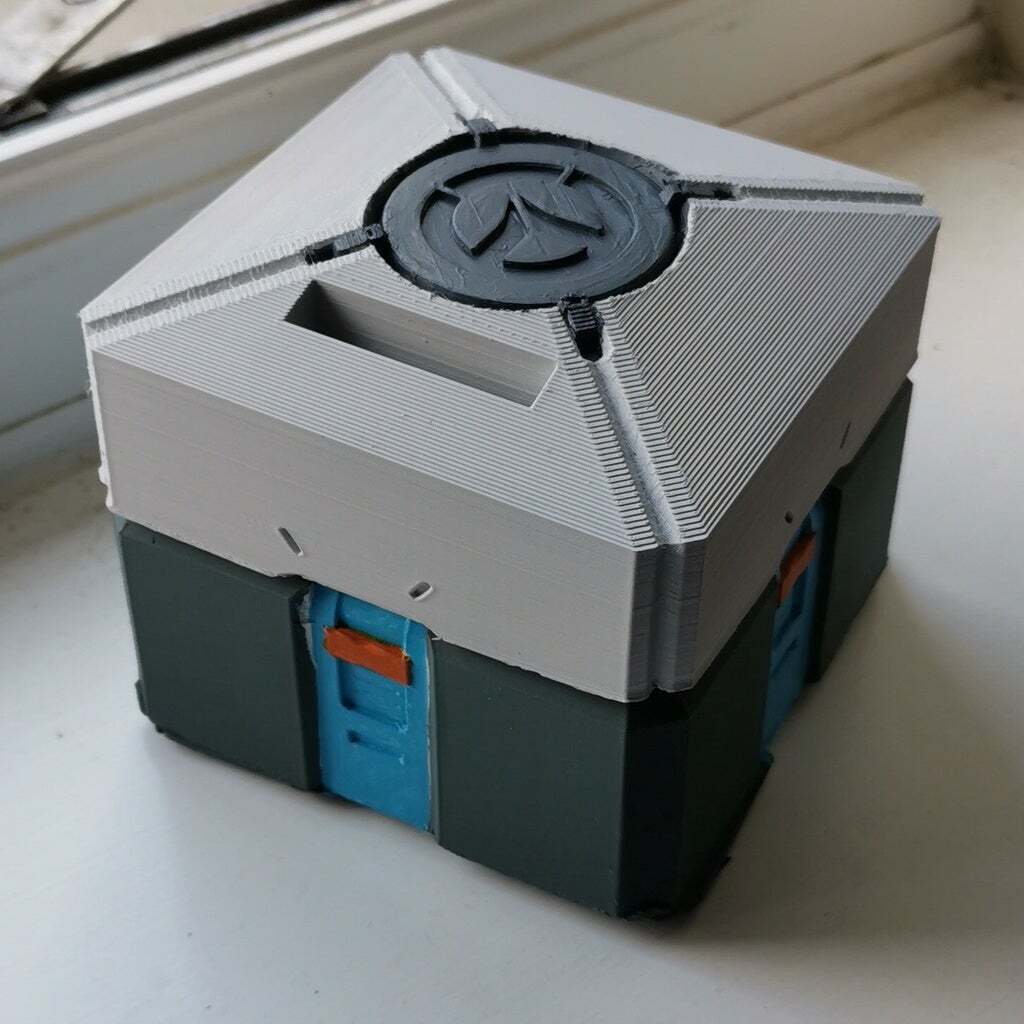 免费 STL 文件 Overwatch Coinbox 🎲 （OBJ以及3MF）・可下载设计和 3D 打印・Cults
