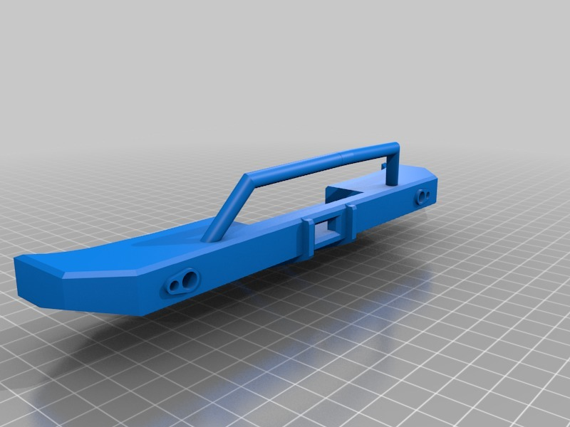Free 3D file Another Reinforced RC Front Bumper 🚚 ・3D printer model to ...