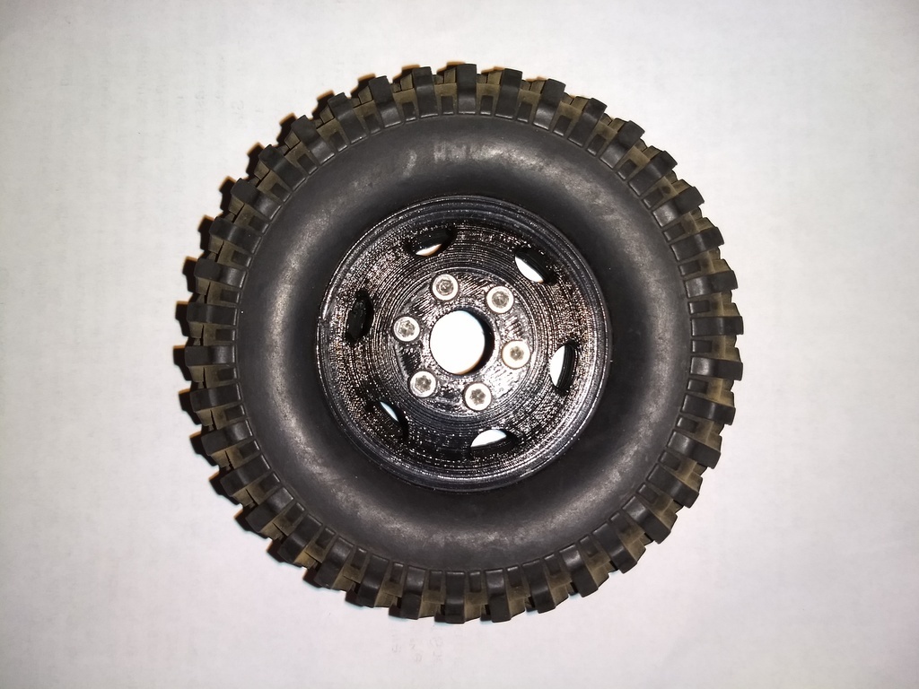 🚁 1.9 inch M35A2 Stock Wheels・Free 3D File for ・Cults