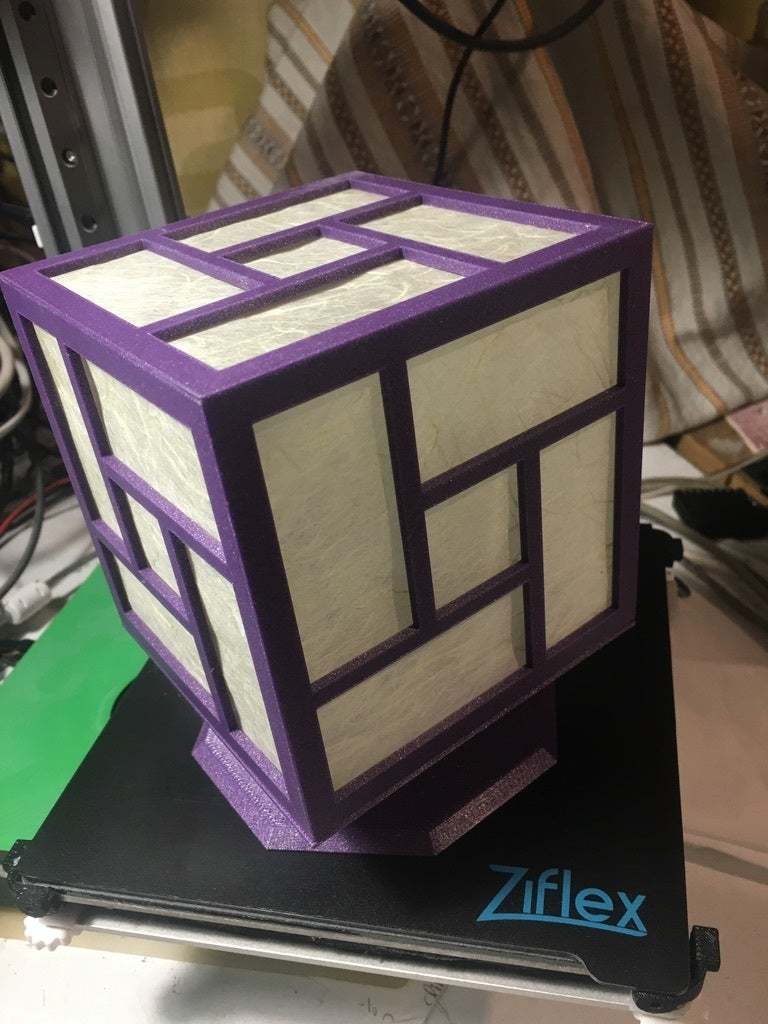 Free STL file Japanese style light box 📦 ・3D printing idea to download ...