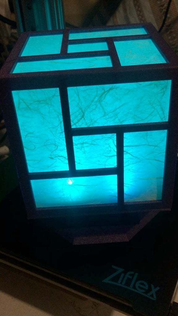 Free STL file Japanese style light box 📦 ・3D printing idea to download ...