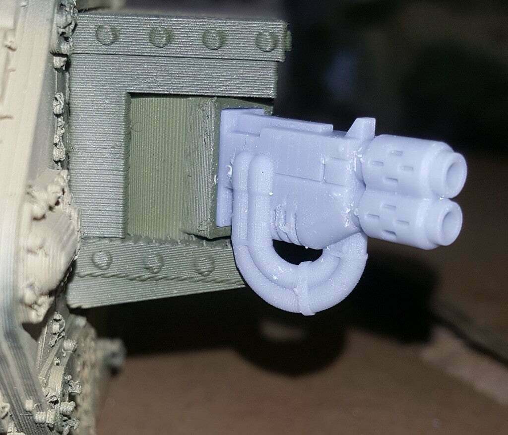 Free STL file Leman Rust Sponson Melter Gun 🔫 ・3D printing design to ...