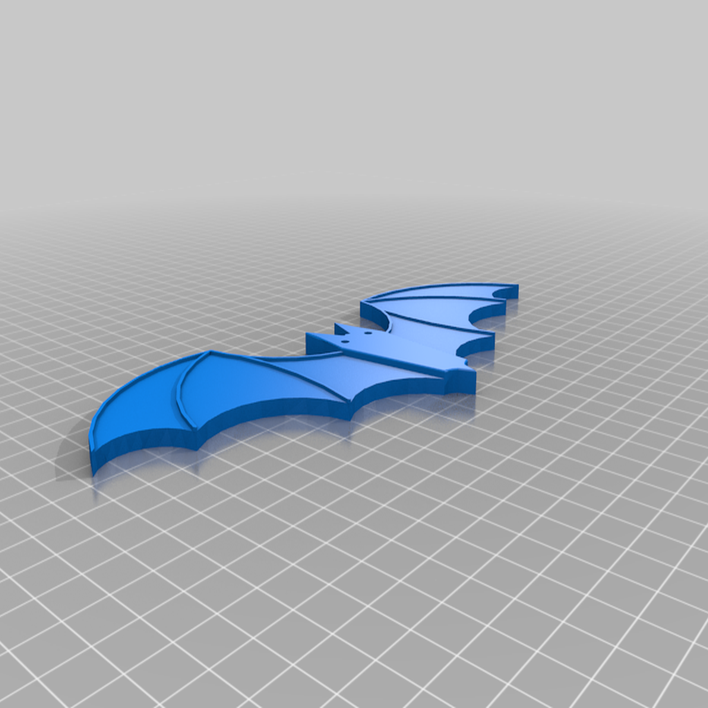 🎃 Decorative Halloween Bat・Free STL File for ・Cults