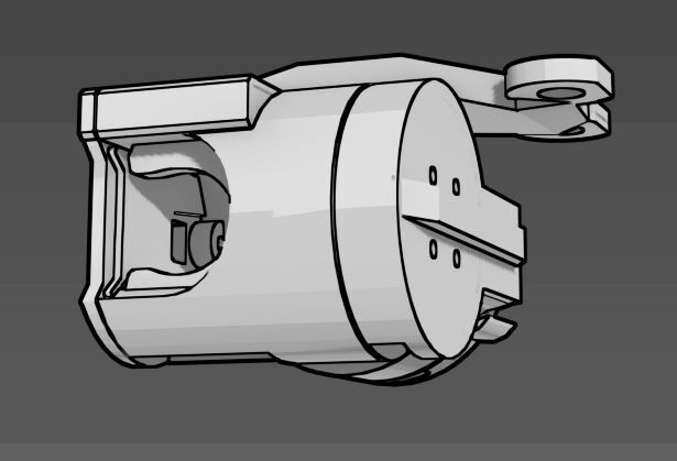Free STL file Runcam Split gimbal arm... 💪 ・Object to download and to ...