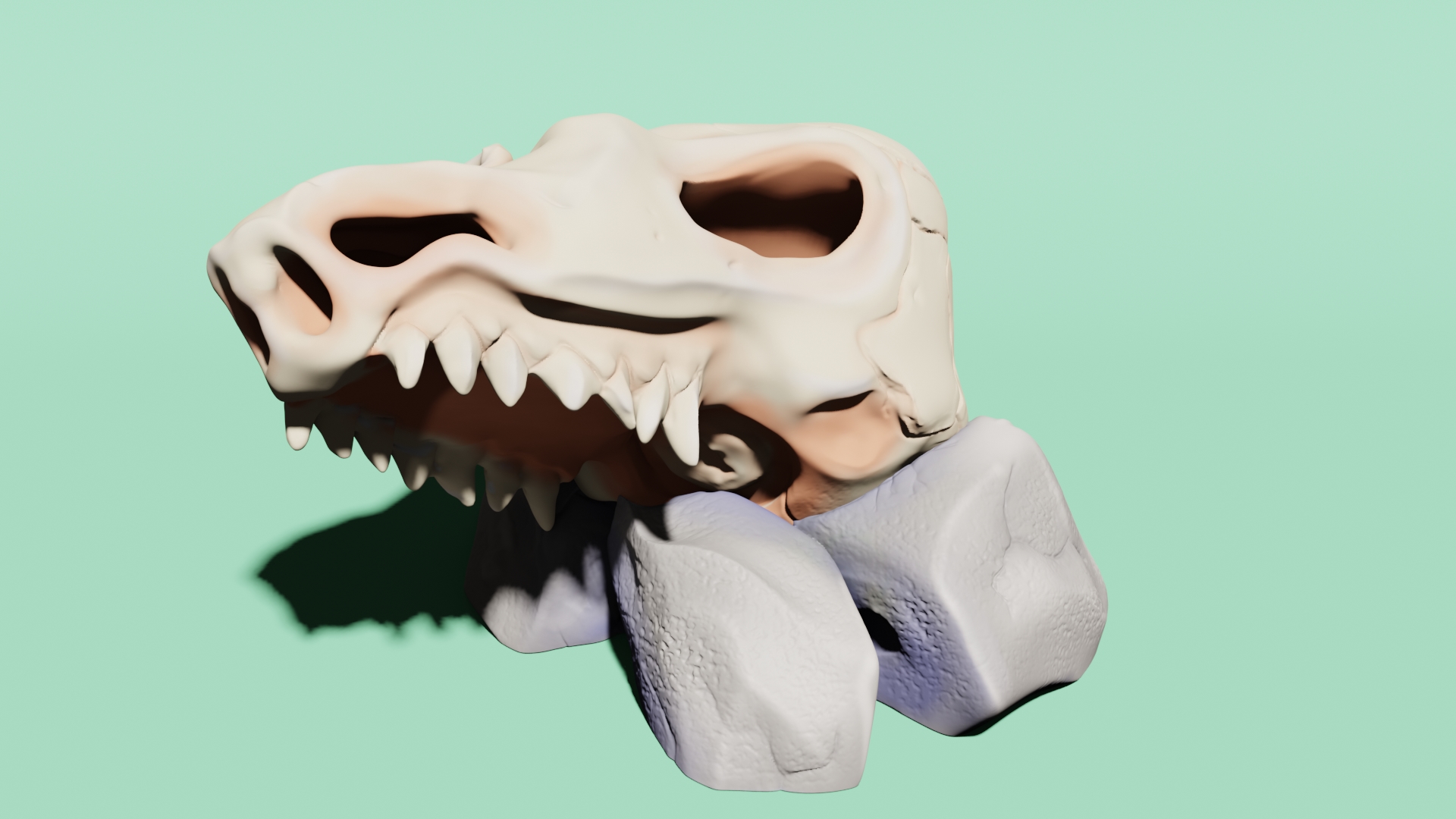 Free STL file Beast skull 💀・3D print design to download・Cults