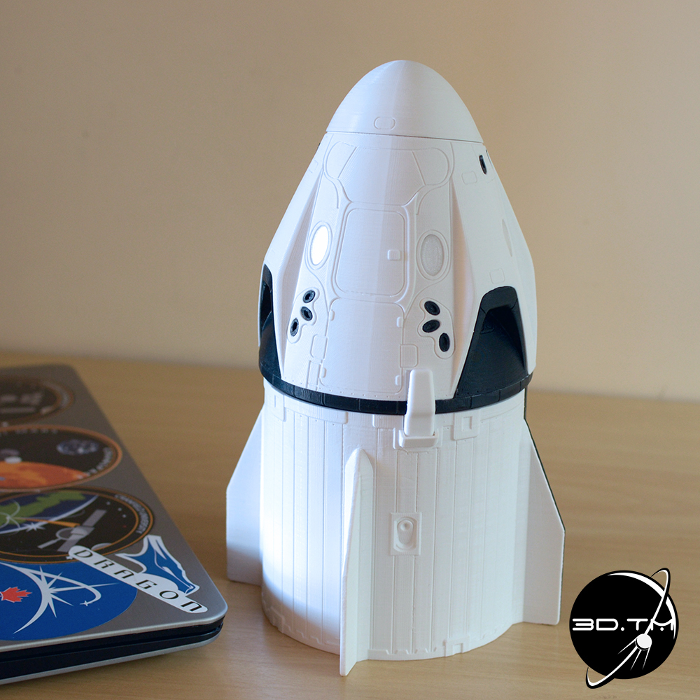 🐉 Dragon - Crewed・ 3D File for ・Cults