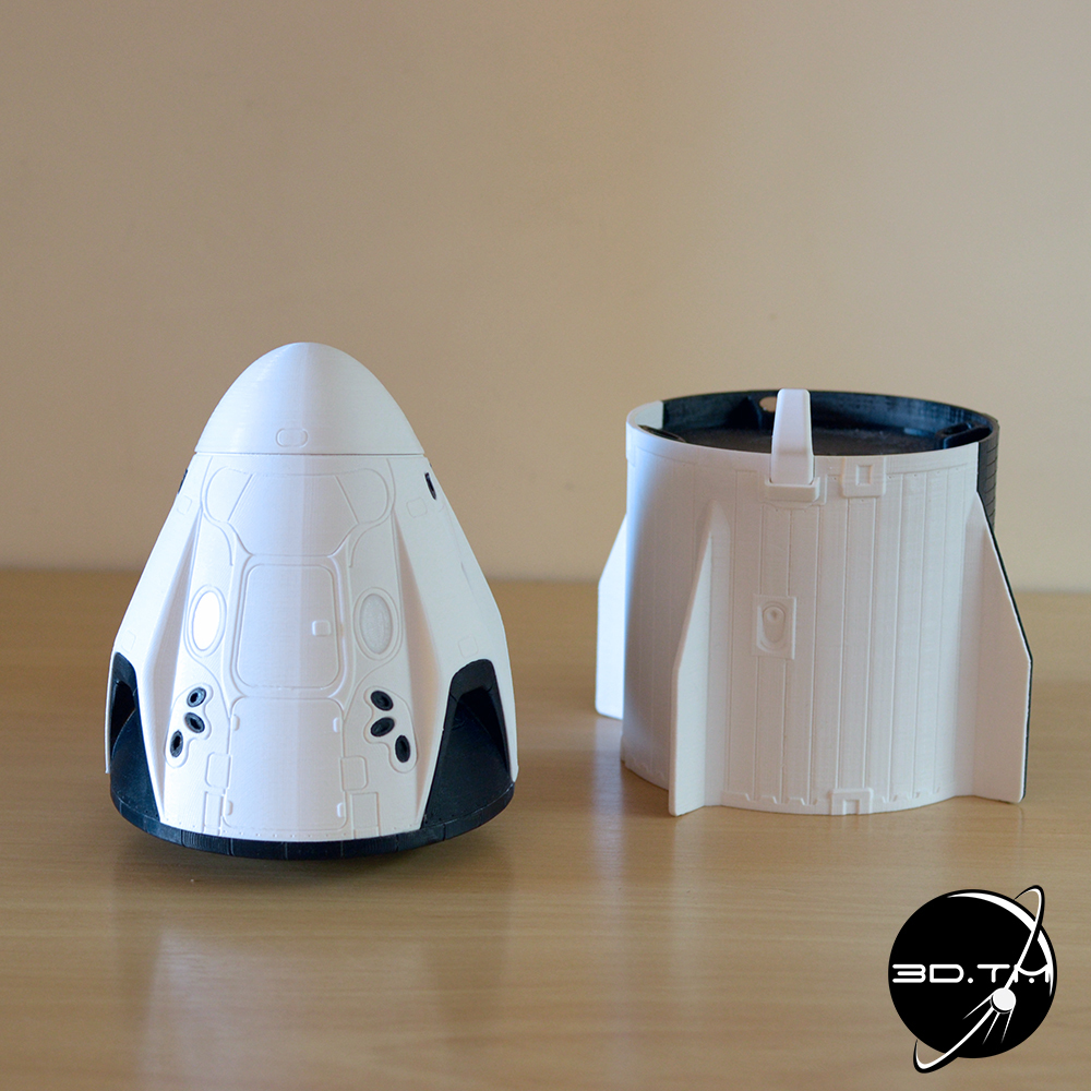 🐉 Dragon - Crewed・ 3D File for ・Cults