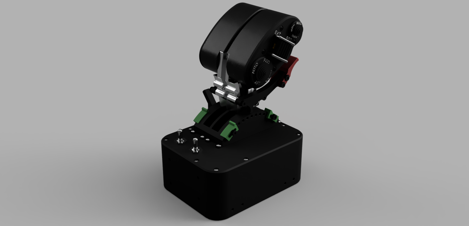 📦 Throttle HOTAS box・ 3D File for ・Cults