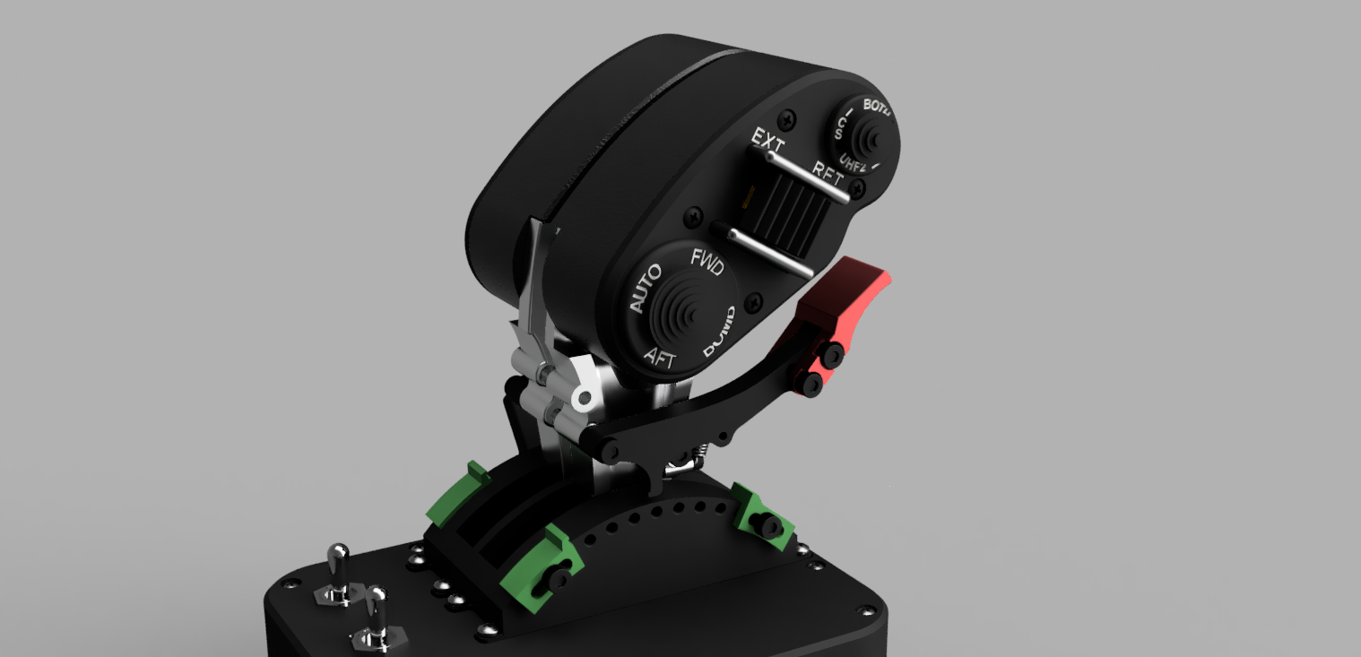 📦 Throttle HOTAS box・ 3D File for ・Cults