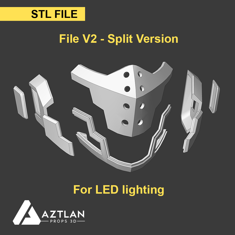 3D file Deku Mask - MHA Movie 3 🎬 ・3D printer model to download・Cults