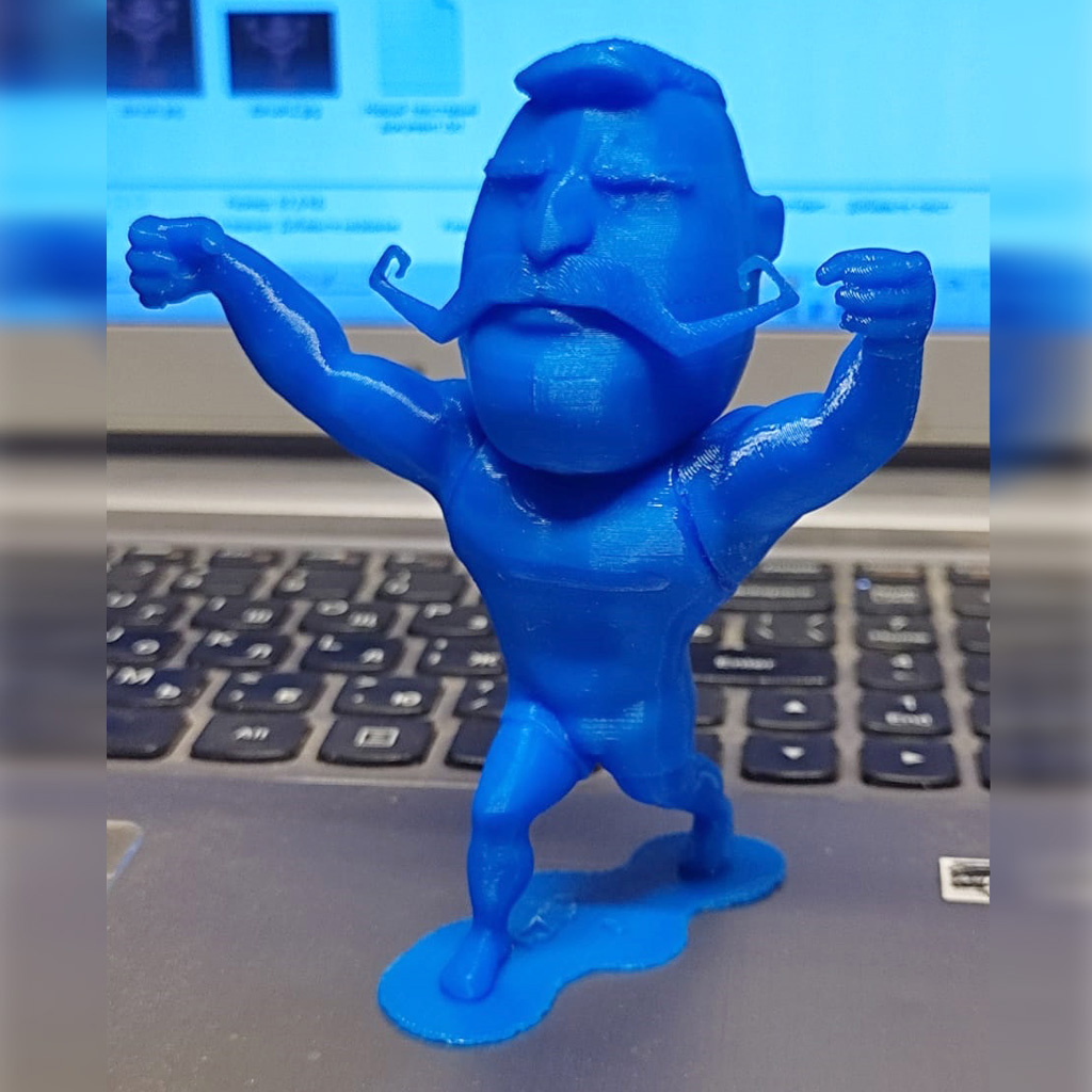🍎 Wolfgang Bobblehead・Free STL File for 3D printing・Cults