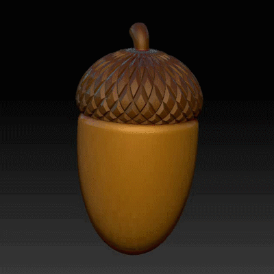 Magic Acorn Needlecase 🪡🧵💕 + Bonus 👁🍄・ STL File for 3D printing・Cults