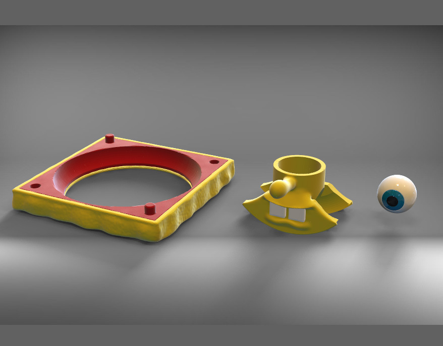 Free STL file SpongeBob Loopy Looper 🕹️ ・Model to download and 3D print ...