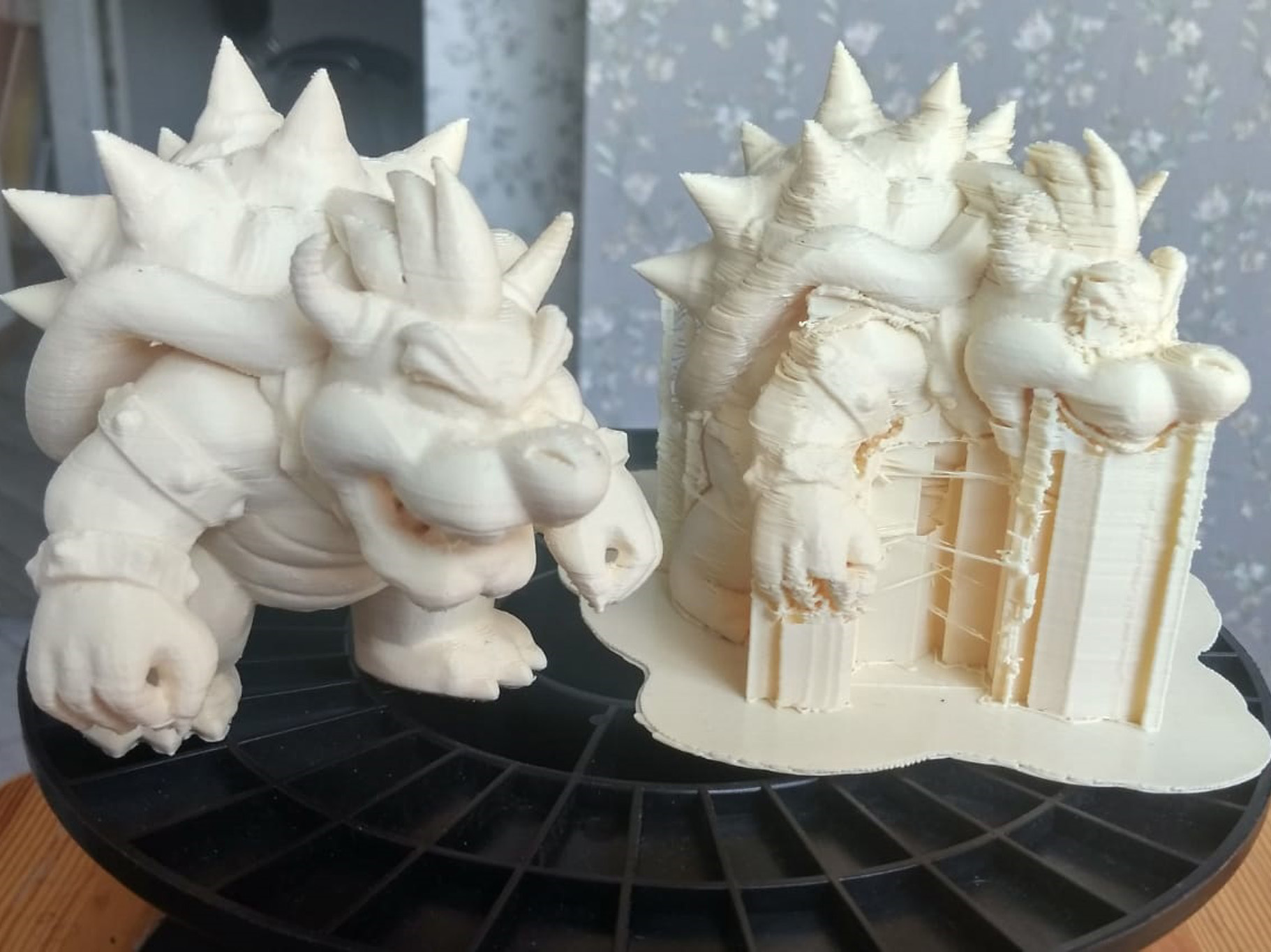3D printed Bowser resculpted • made with anycubic all-metal Mega・Cults