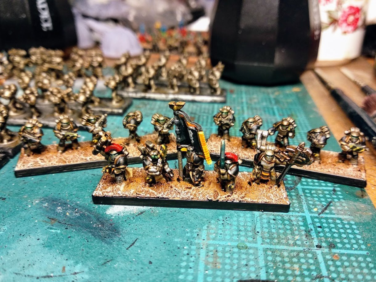 3D print Galactic Crusaders - Boarding Armour Command - 6-8mm・Cults