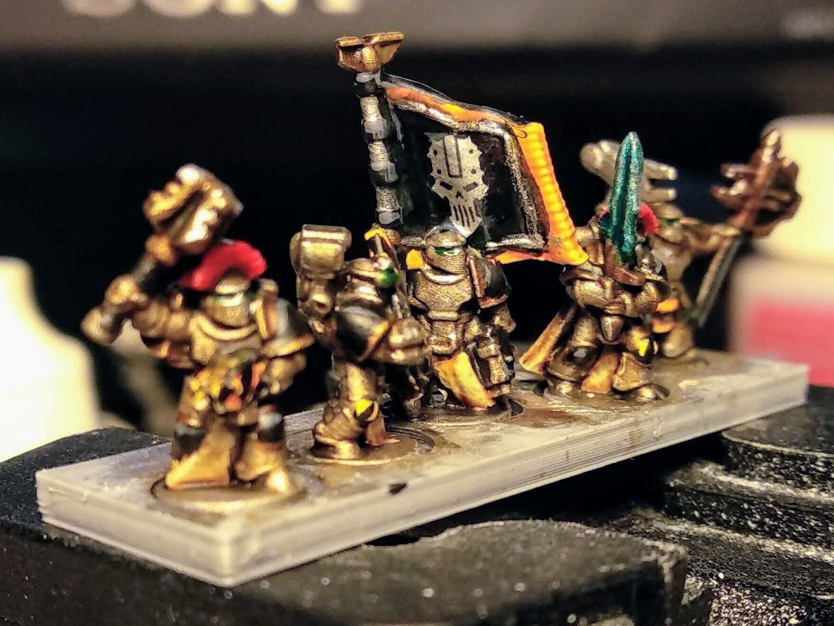 3D print Galactic Crusaders - Boarding Armour Command - 6-8mm・Cults