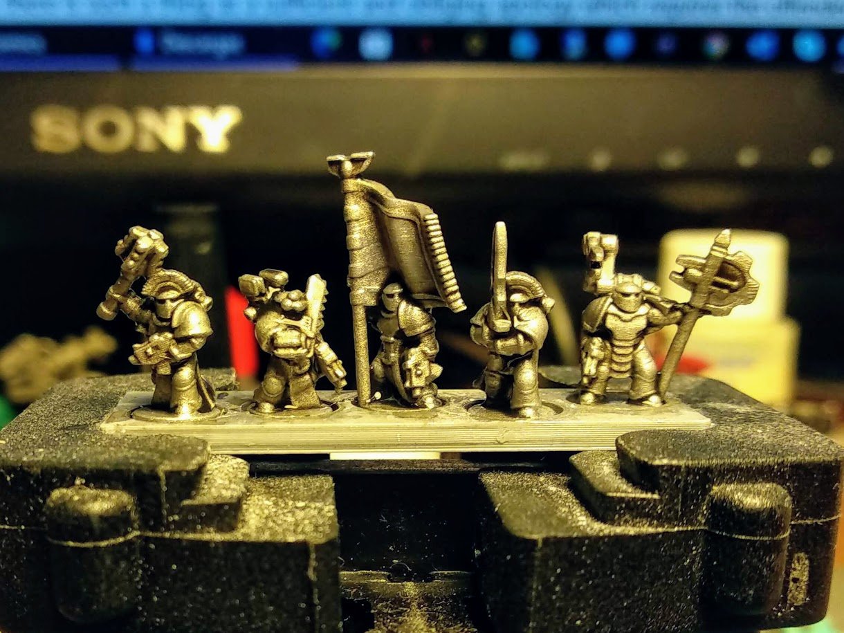 3D print Galactic Crusaders - Boarding Armour Command - 6-8mm・Cults