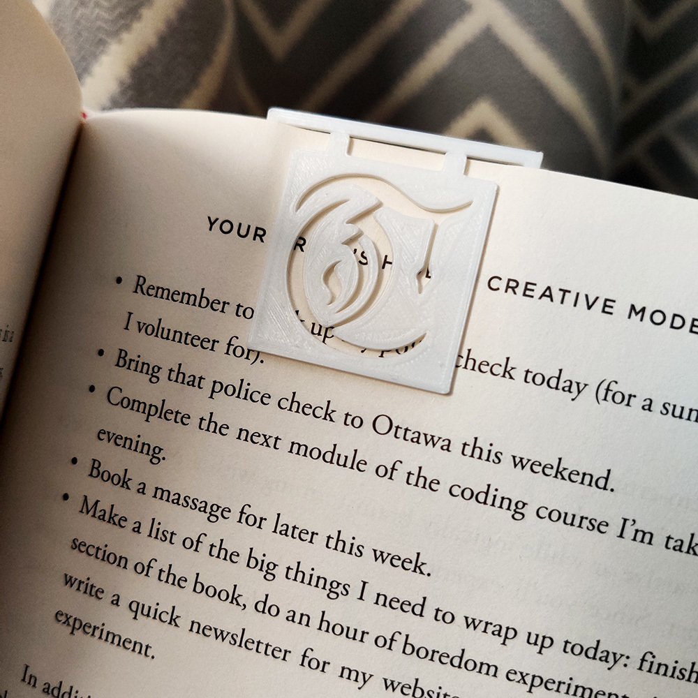 STL file Alphabet Monogram Bookmarks Letter N 🔖・3D print model to ...