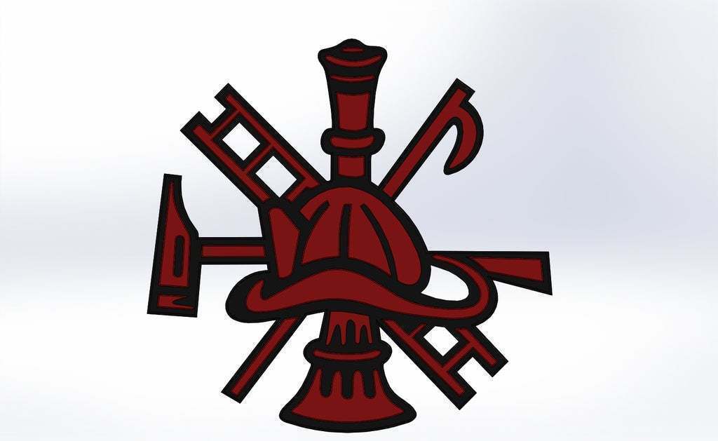 Free STL file Fire Department 🔥 ・Template to download and 3D print・Cults